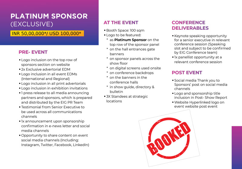 Mobile India Sponsorship Opportunities